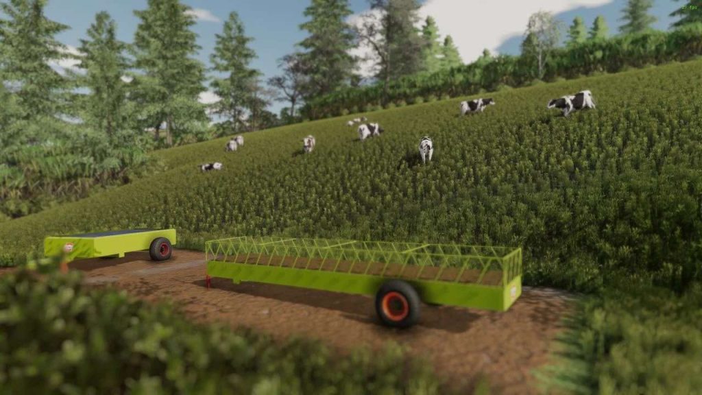 Mobile Food Trailer SO v1.0 FS22 Mod | Farming Simulator 22 Mod