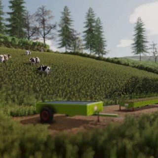 Mobile Food Trailer SO v1.0 FS22 Mod | Farming Simulator 22 Mod