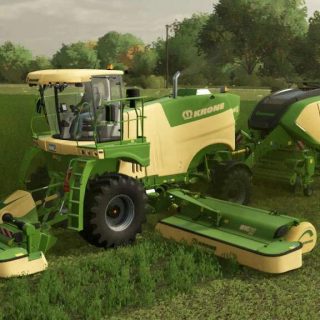 Mower And Wrapper With Hitch v1.0.1 FS22 Mod | Farming Simulator 22 Mod