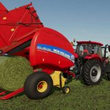 New Holland and Case IH Roll-Belt Round Baler v1.0 FS22 Mod | Farming ...
