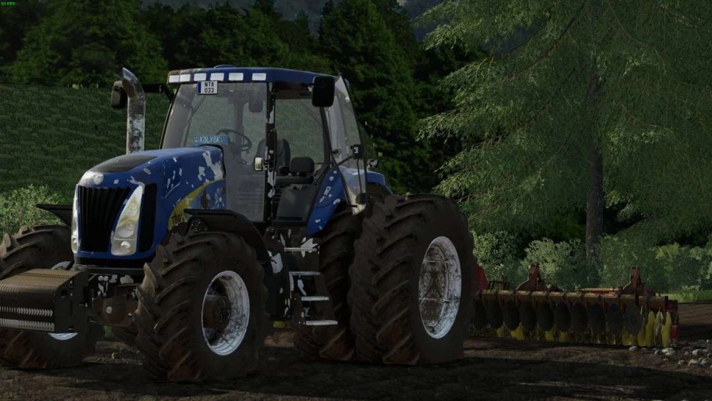 New Holland T/TG Series v1.0 FS22 Mod | Farming Simulator 22 Mod