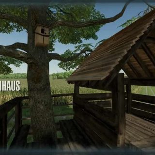 Oak Tree House v1.0 FS22 Mod | Farming Simulator 22 Mod