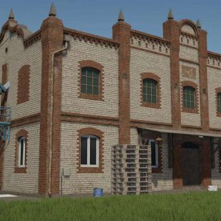 Old Grain Mill v1.0 FS22 Mod | Farming Simulator 22 Mod