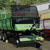 Old Tandem Loading Wagons v1.0 FS22 Mod | Farming Simulator 22 Mod