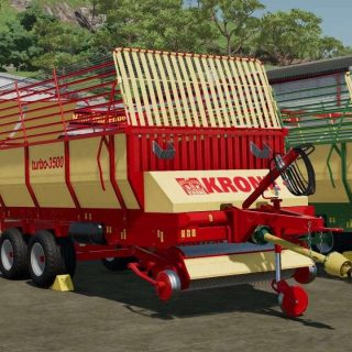 Old Tandem Loading Wagons v1.0 FS22 Mod | Farming Simulator 22 Mod