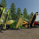 Pack Of Balers With Windrower v3.0 FS22 Mod | Farming Simulator 22 Mod