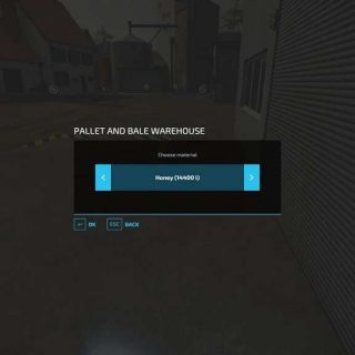 Pallet And Bale Warehouse Revamp v1.0 FS22 Mod | Farming Simulator 22 Mod