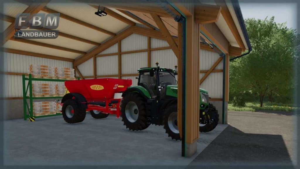 Pallet Shop Racks For Shopping v1.1 FS22 Mod | Farming Simulator 22 Mod