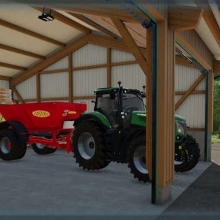 Pallet Shop Racks For Shopping v1.1 FS22 Mod | Farming Simulator 22 Mod