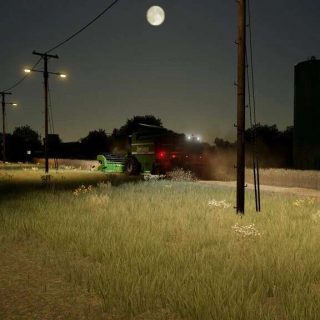 Placeable Power Line v1.0.1 FS22 Mod | Farming Simulator 22 Mod