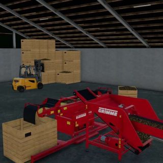 Potato Storage Box v1.0 FS22 Mod | Farming Simulator 22 Mod