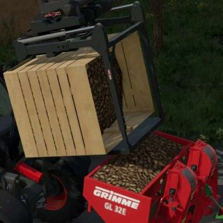Potato Storage Box v1.0 FS22 Mod | Farming Simulator 22 Mod