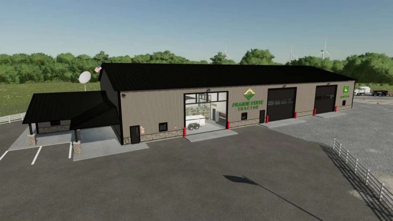 Prairie State Tractor Dealer Pack v1.0 FS22 Mod | Farming Simulator 22 Mod