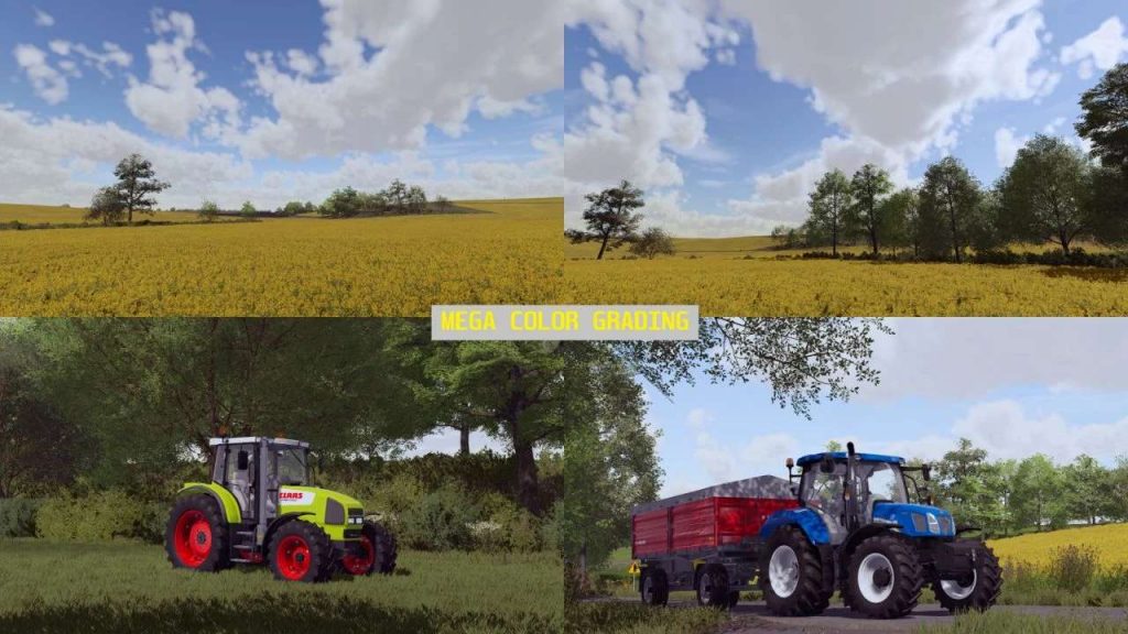 Real Color Grading 2 v1.0 FS22 Mod | Farming Simulator 22 Mod