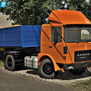 Roman Dac 1985 FS22 Mod | Farming Simulator 22 Mod