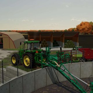 Round Manure Pits Pack v1.0 FS22 Mod | Farming Simulator 22 Mod