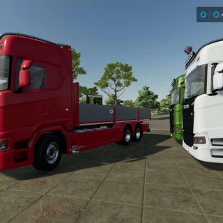 Scania S 6X4 Drop Side V1.0 FS22 Mod | Farming Simulator 22 Mod
