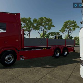 Scania S 6X4 Drop Side V1.0 FS22 Mod | Farming Simulator 22 Mod