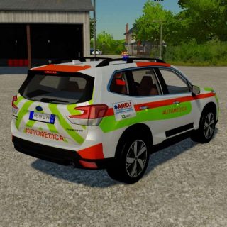 Subaru Automedica v1.2 FS22 Mod | Farming Simulator 22 Mod