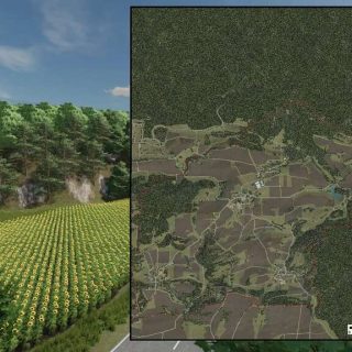 Suedharz Map v1.2 FS22 Mod | Farming Simulator 22 Mod
