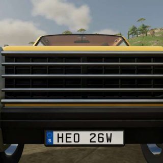 Swedish LicensePlates (Prefab) v1.0 FS22 Mod | Farming Simulator 22 Mod