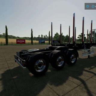 Timber Runner B train / Front v1.0 FS22 Mod | Farming Simulator 22 Mod