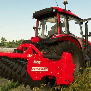 TOSCANO 3900 Power harrow v1.0 FS22 Mod | Farming Simulator 22 Mod