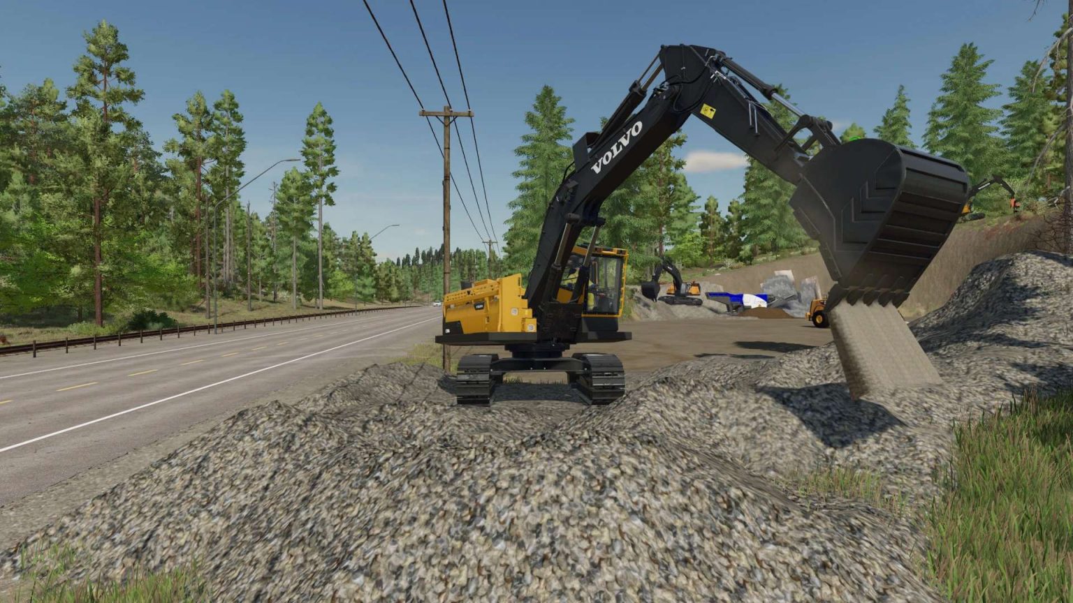 Volvo HD Bucket V1.0 FS22 Mod | Farming Simulator 22 Mod
