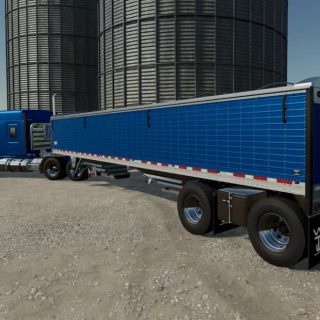 Wilson Pacesetter Spread Axle Grain Trailer v1.0 FS22 Mod | Farming ...