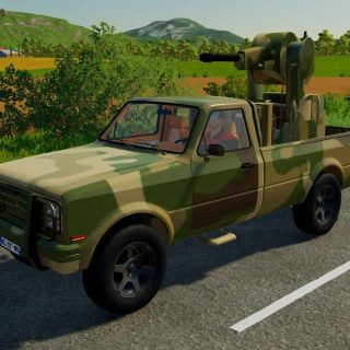 1986 Pickup Military v1.0 FS22 Mod | Farming Simulator 22 Mod