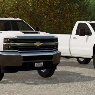 2017 Chevy Silverado 3500HD single cab long bed v1.0 FS22 Mod | Farming ...