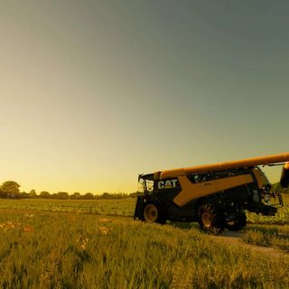 2019 CAT LEXION 670 v1.0 FS22 Mod | Farming Simulator 22 Mod