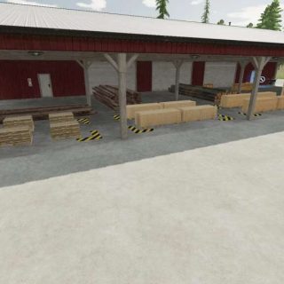 American Sawmill v1.0 FS22 Mod | Farming Simulator 22 Mod