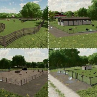 Animals Placeables Pack v1.0 FS22 Mod | Farming Simulator 22 Mod