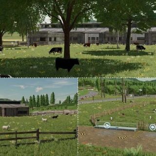 Animals Placeables Pack v1.0 FS22 Mod | Farming Simulator 22 Mod