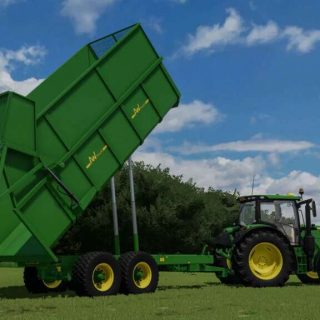 AW Monocoque 14T Trailer v1.1 FS22 Mod | Farming Simulator 22 Mod