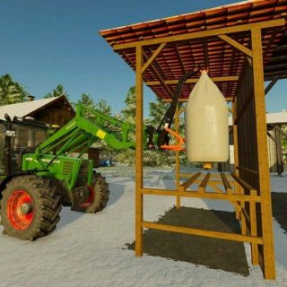 BigBag Holder v1.0 FS22 Mod | Farming Simulator 22 Mod