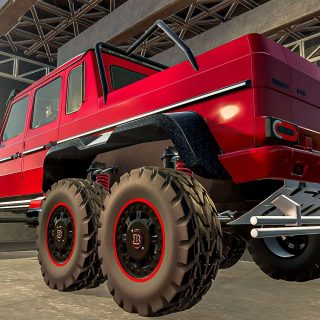 Brabus B63S-700 6x6 V1.0 FS22 Mod | Farming Simulator 22 Mod