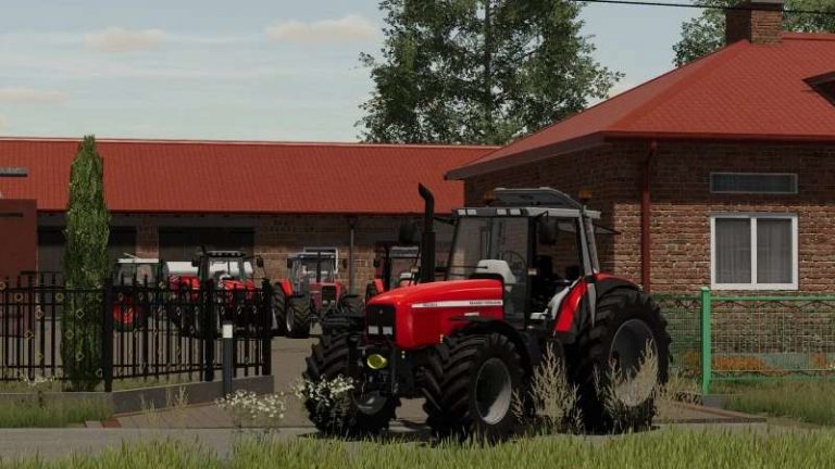 Brick buildings v1.0 FS22 Mod | Farming Simulator 22 Mod