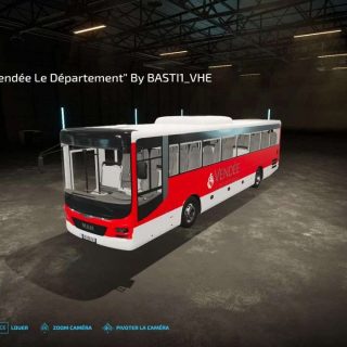 Bus Man Intercity Vendée Le Département 85 v1.1 FS22 Mod | Farming ...