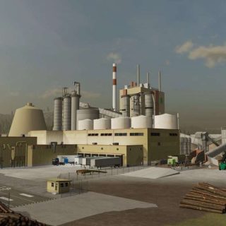 Cellulose Factory v1.0 FS22 Mod | Farming Simulator 22 Mod