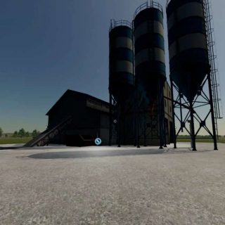 Cement Factory v1.0 FS22 Mod | Farming Simulator 22 Mod