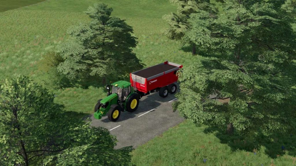 Chevance trailer 2 axles v1.0 FS22 Mod | Farming Simulator 22 Mod