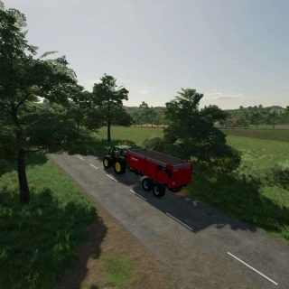 Chevance trailer 2 axles v1.0 FS22 Mod | Farming Simulator 22 Mod