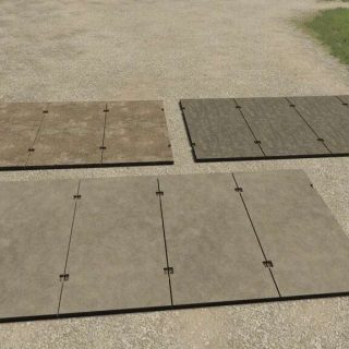 Concrete Slabs v1.0 FS22 Mod | Farming Simulator 22 Mod