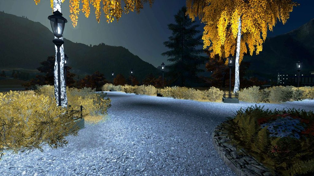 Decorative Street Light V1.0 FS22 Mod | Farming Simulator 22 Mod