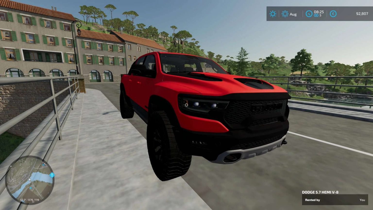 DODGE RAM TRX v1.0.0.1 FS22 Mod | Farming Simulator 22 Mod