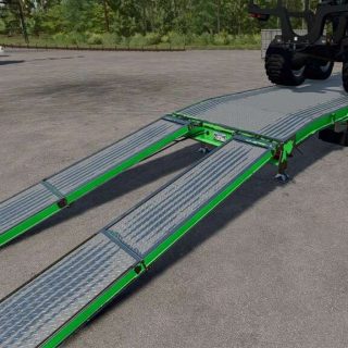 Euro Low Loader Platform v1.0 FS22 Mod | Farming Simulator 22 Mod