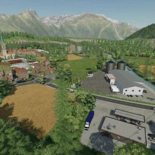 European Countryside v1.1 FS22 Mod | Farming Simulator 22 Mod