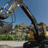 Excavator clamshell bucket v1.0 FS22 Mod | Farming Simulator 22 Mod
